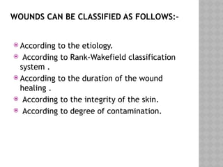 Types of wound and wound healing in animal.pptx