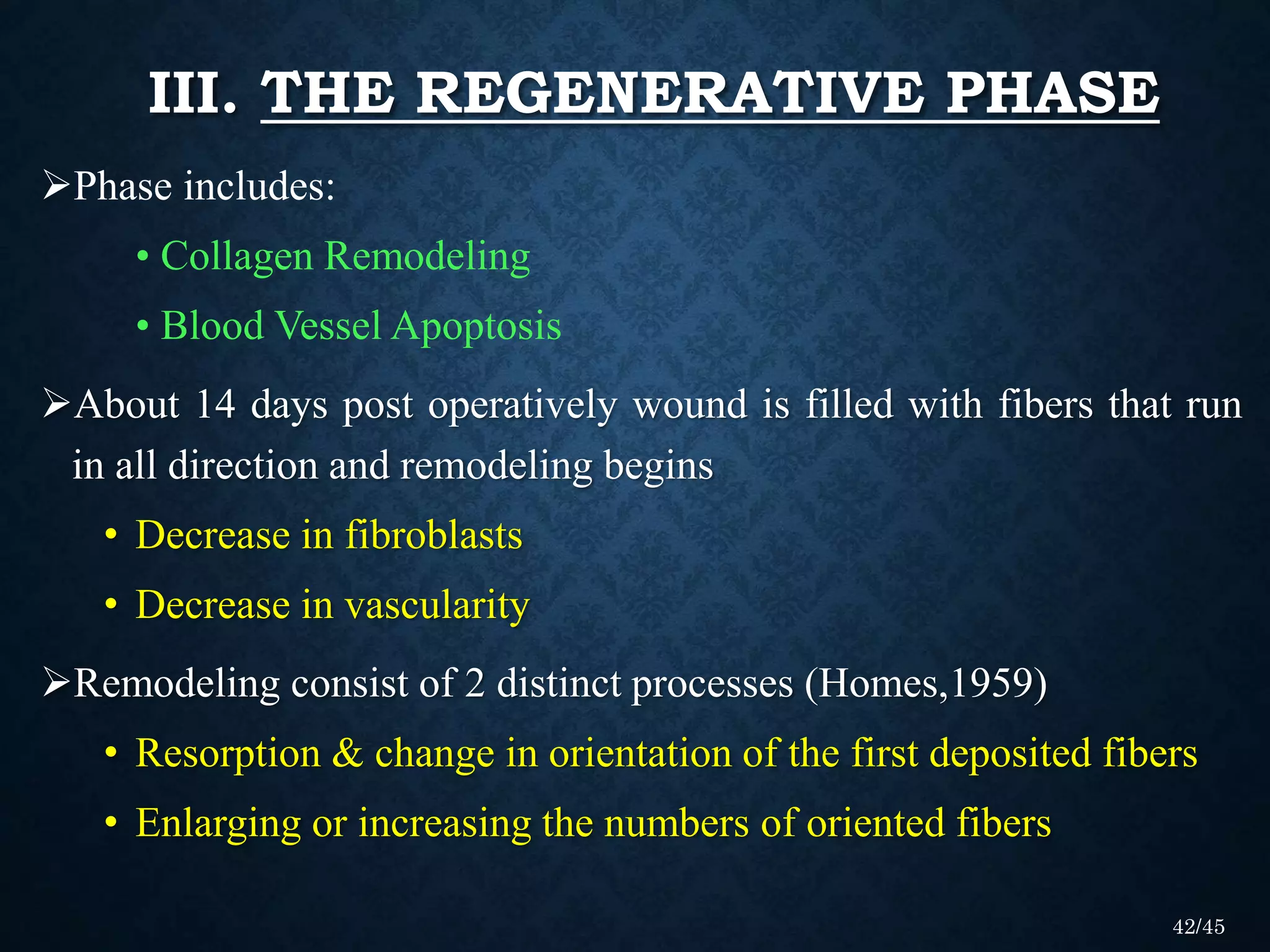Wound healing in Perio - Dr. Malvika Thakur | PPTX