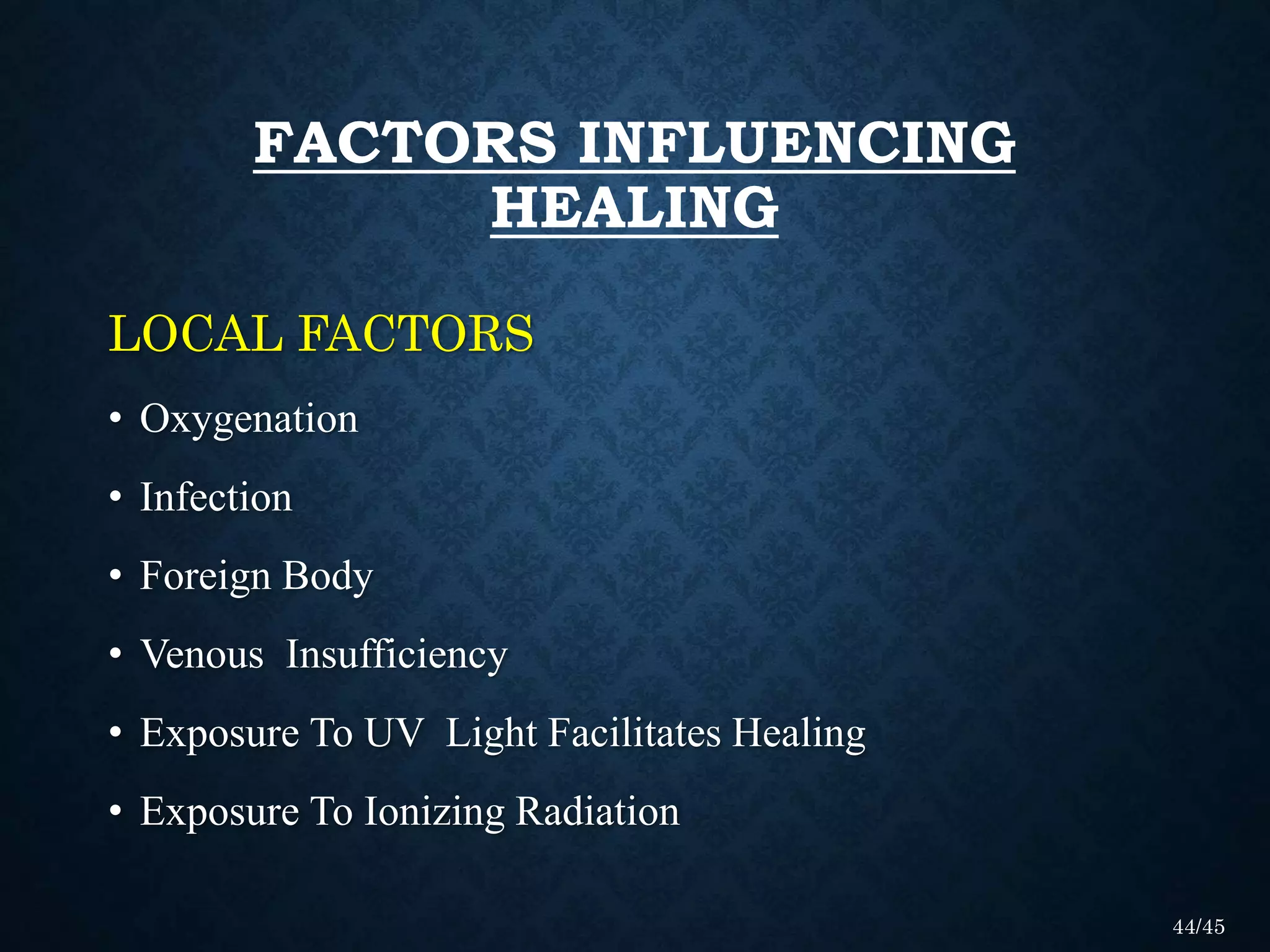 Wound healing in Perio - Dr. Malvika Thakur | PPTX