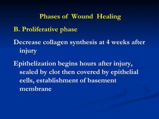 Wound Healing Lec | PPT