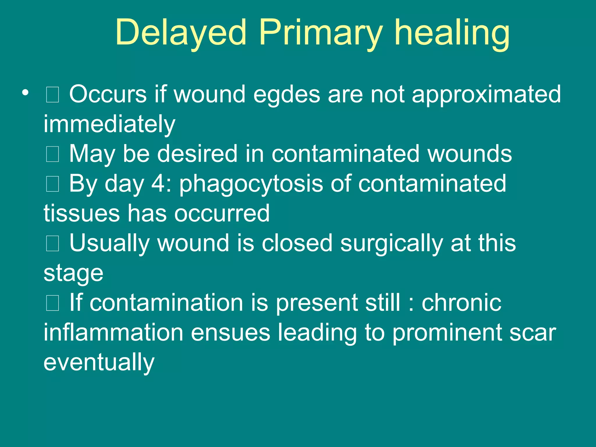 Wound healing Dr.Mahmoud Ameen | PPT