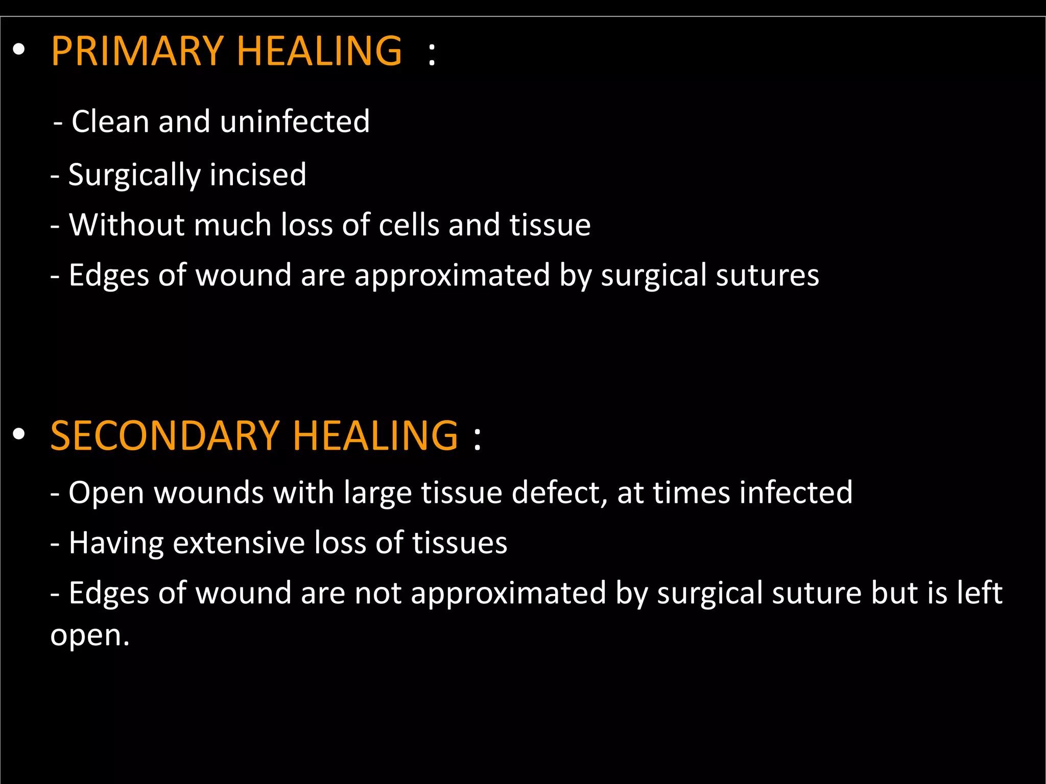 Wound healing of oral lesions | PPT