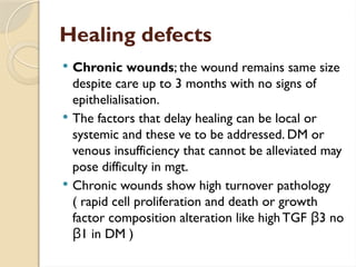 Wound healing ppt Olwa. Pathology pathogenesis | PPT
