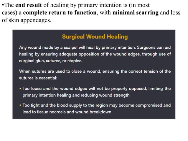 wound healing primary and secondary intention.pdf | Death, Injury, or ...