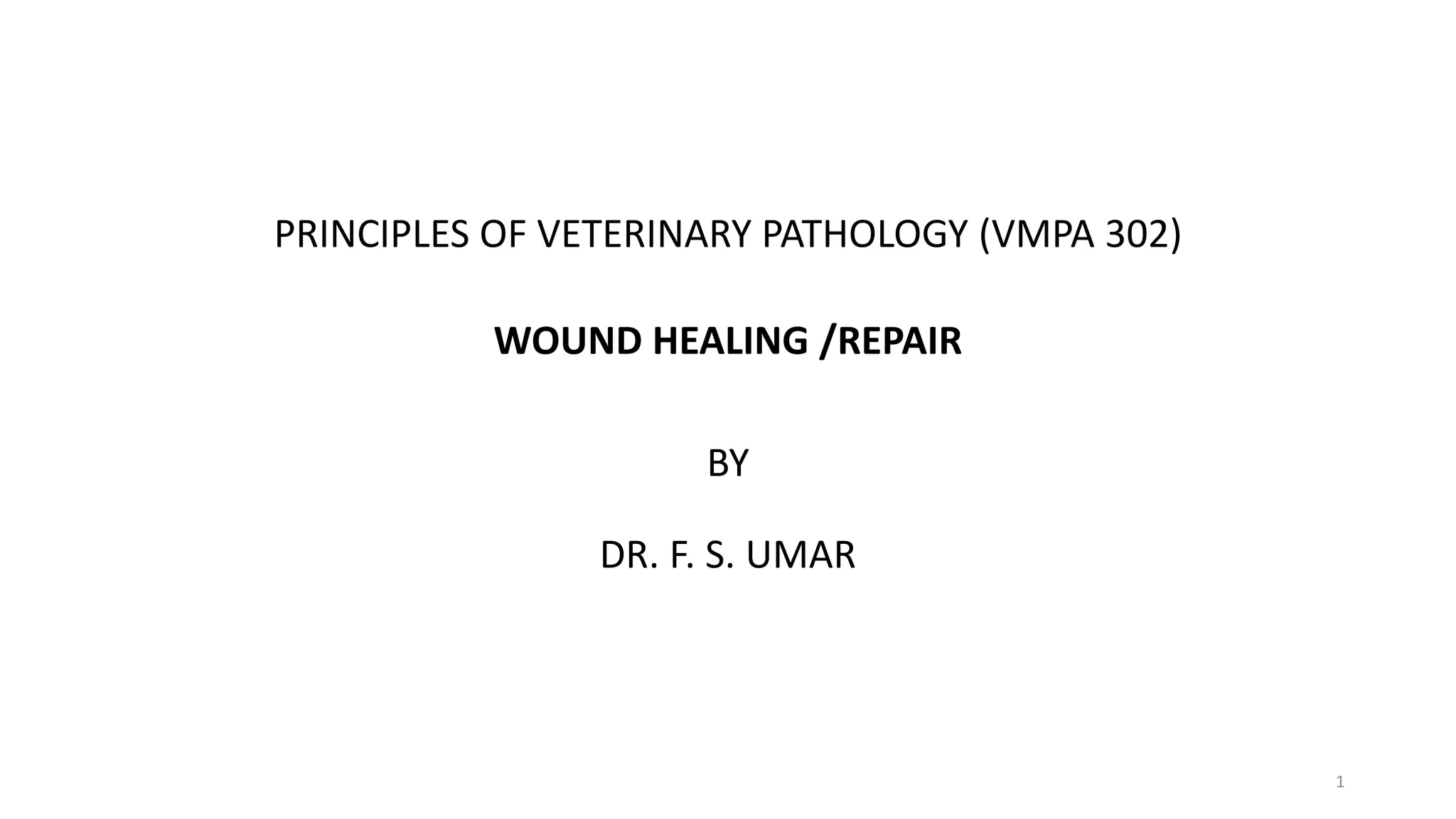 Wound healing (repair) | PPTX