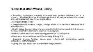 Wound healing (repair) | PPTX