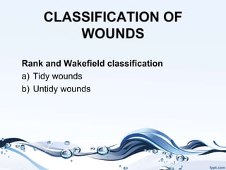 Wound healing | PPTX