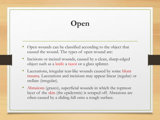 Wound healing and sterilization for MBBS students | PPT