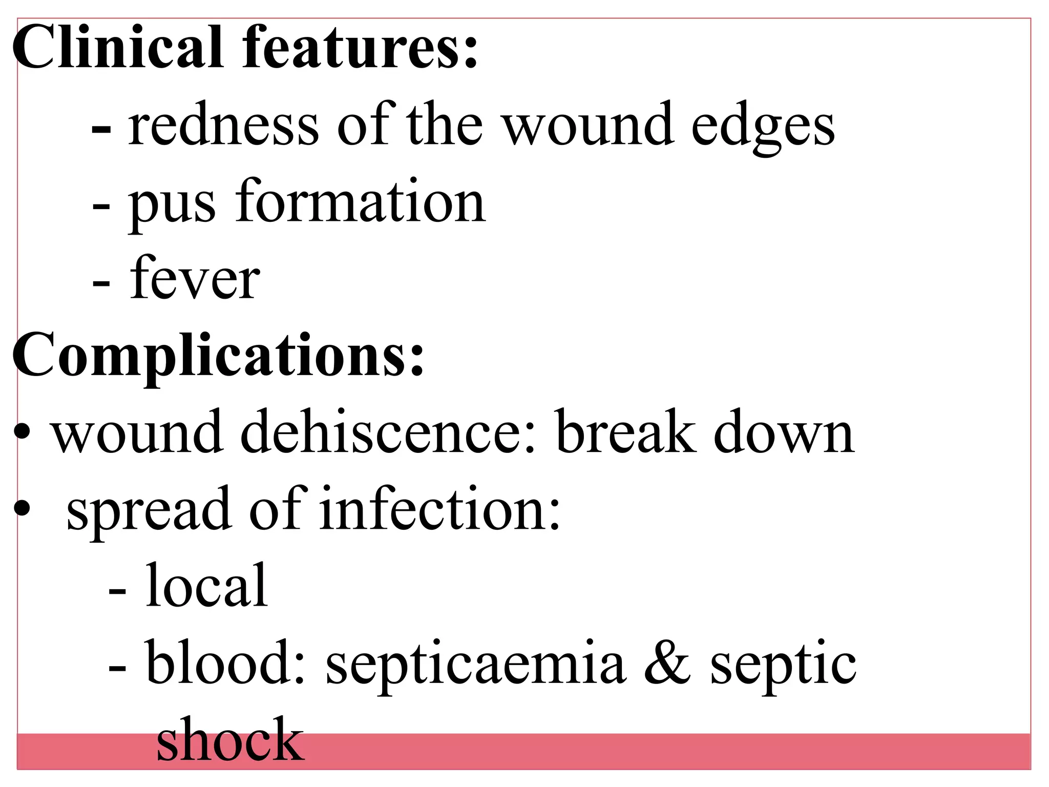 Wound infection ppt Dr.Mahadi | PPT