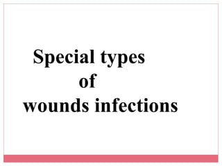 Wound infection ppt Dr.Mahadi | PPT