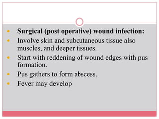 Wound infection ppt Dr.Mahadi | PPT