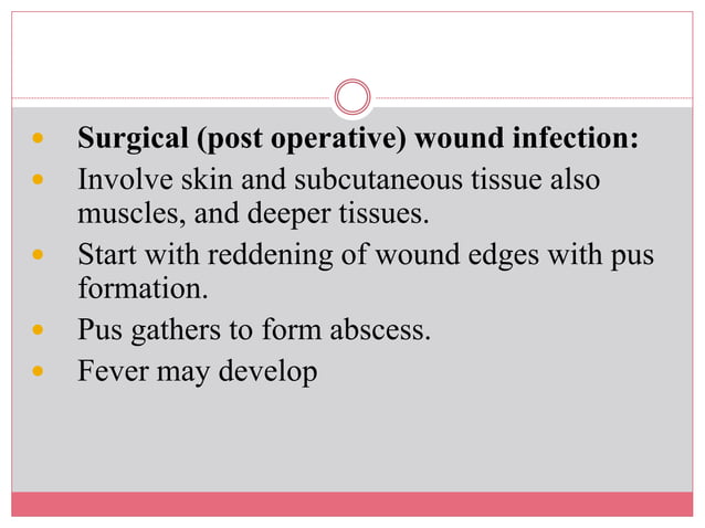 Wound infection ppt Dr.Mahadi | PPT