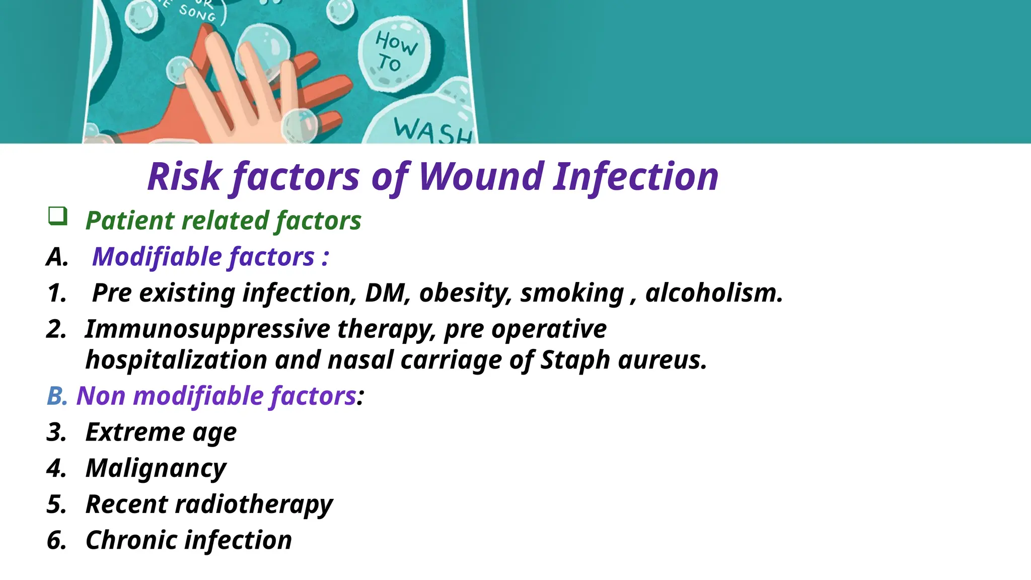 Wound Infection etiology and management .pptx