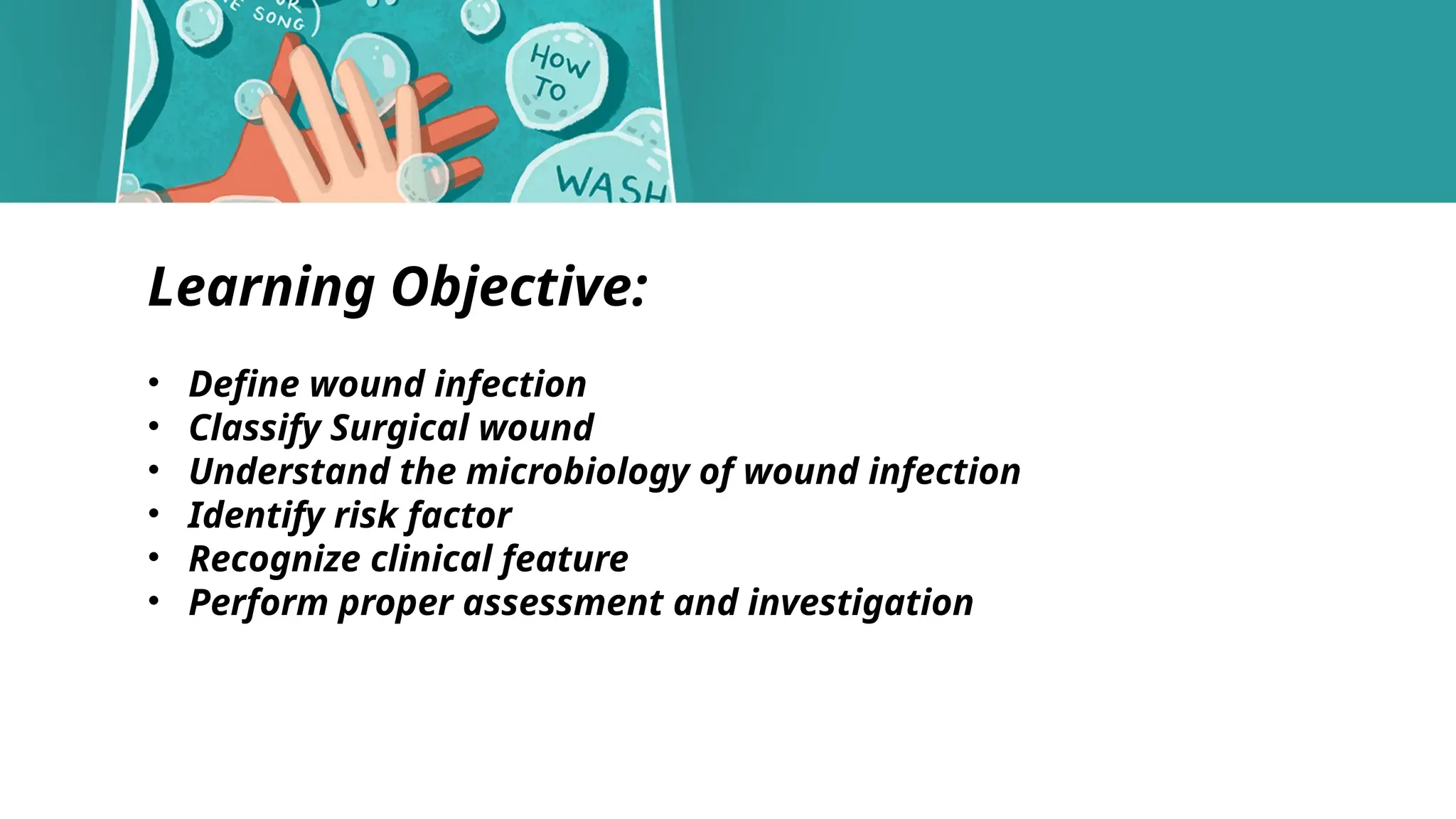 Wound Infection etiology and management .pptx