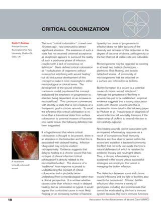 Wound infection and the role of biofilms | PDF