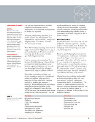 Wound infection and the role of biofilms | PDF