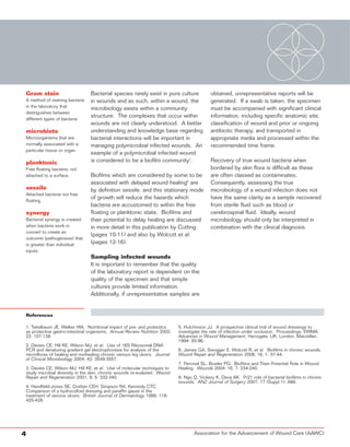 Wound infection and the role of biofilms | PDF