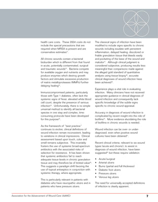 Wound infection and the role of biofilms | PDF