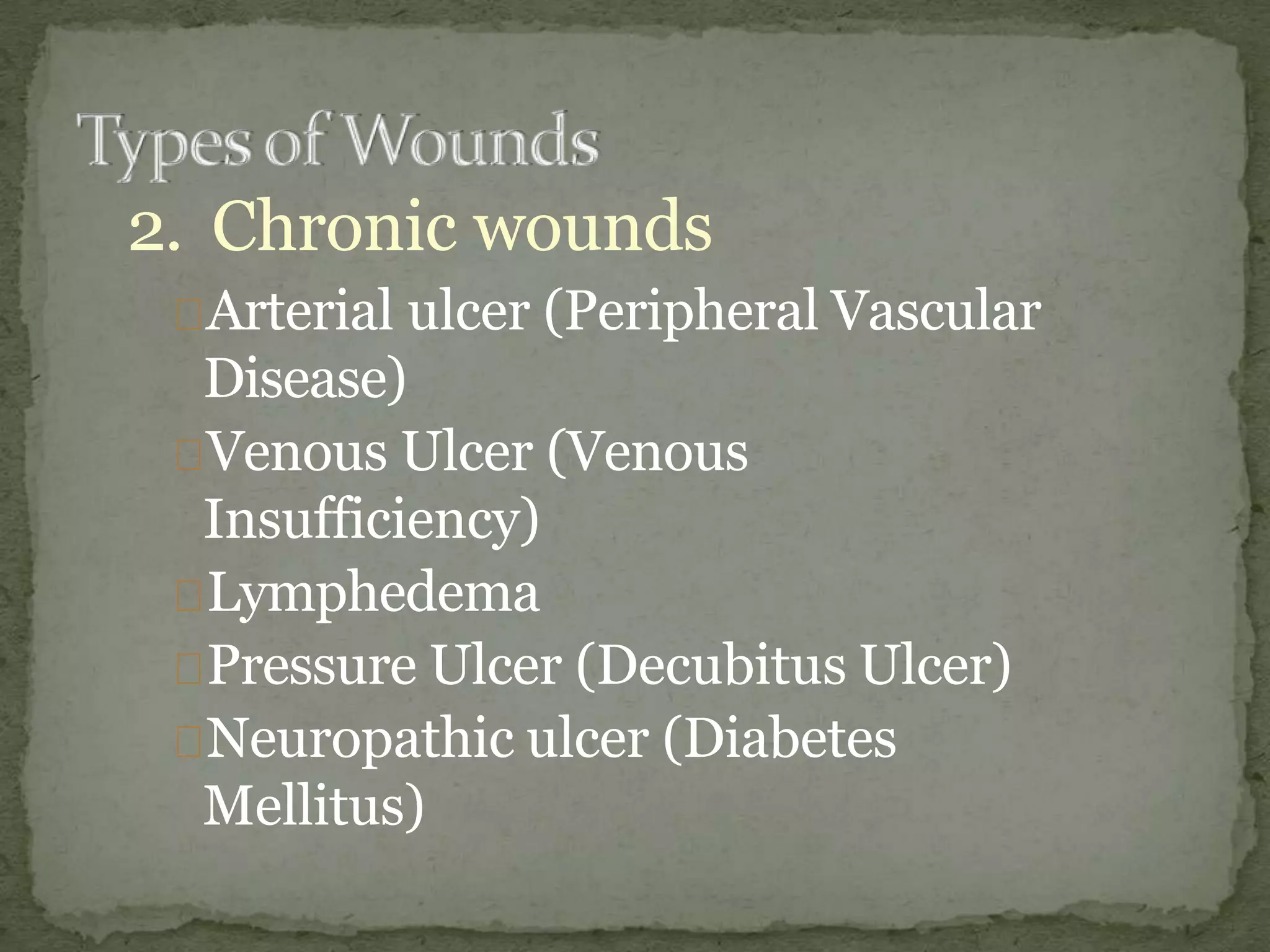 Wound infection (revised 27th feb 2017) | PPTX