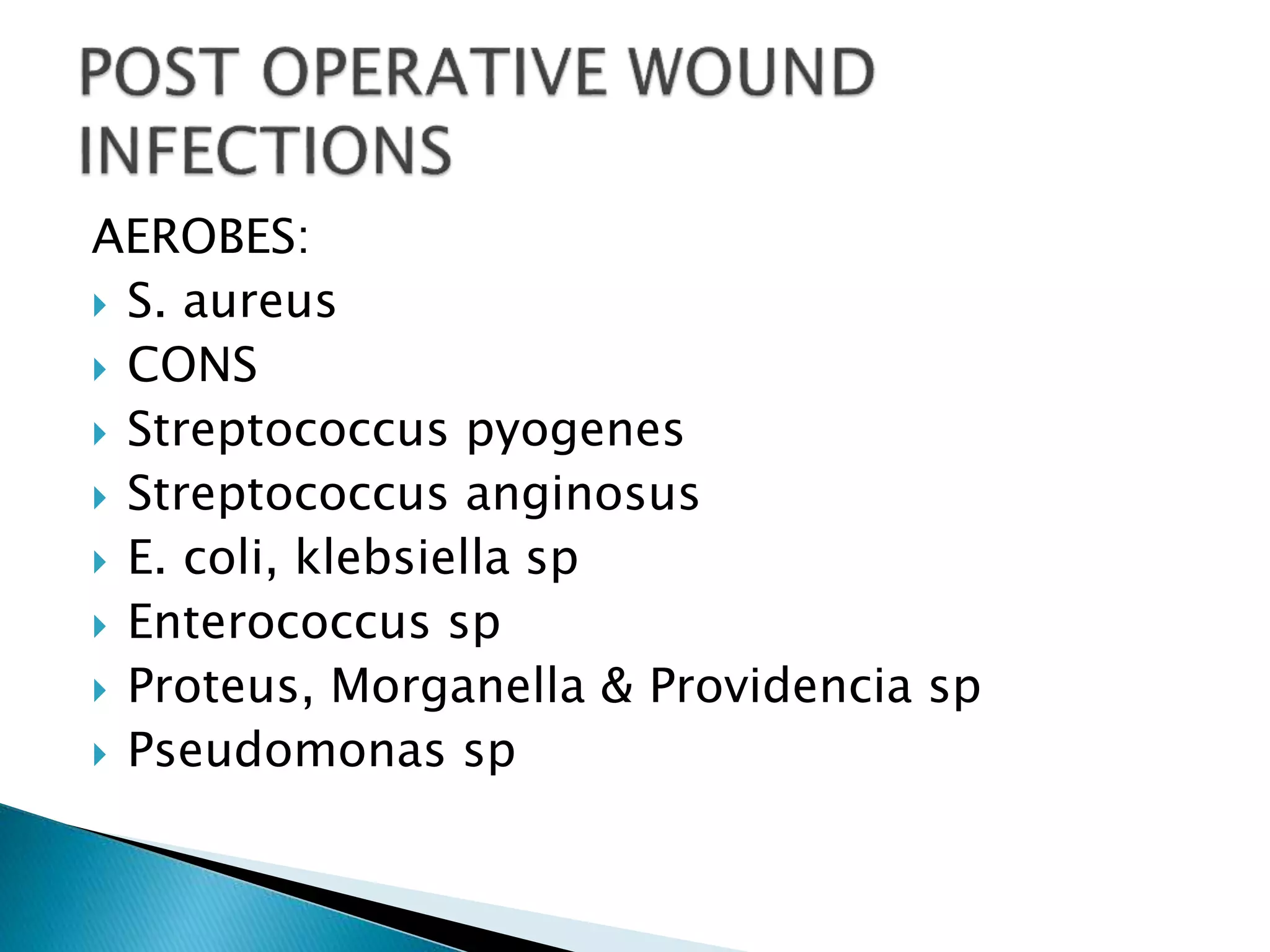 Wound infections | PPTX