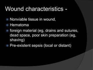WOUND INFECTIONS & PREVENTION.pptx