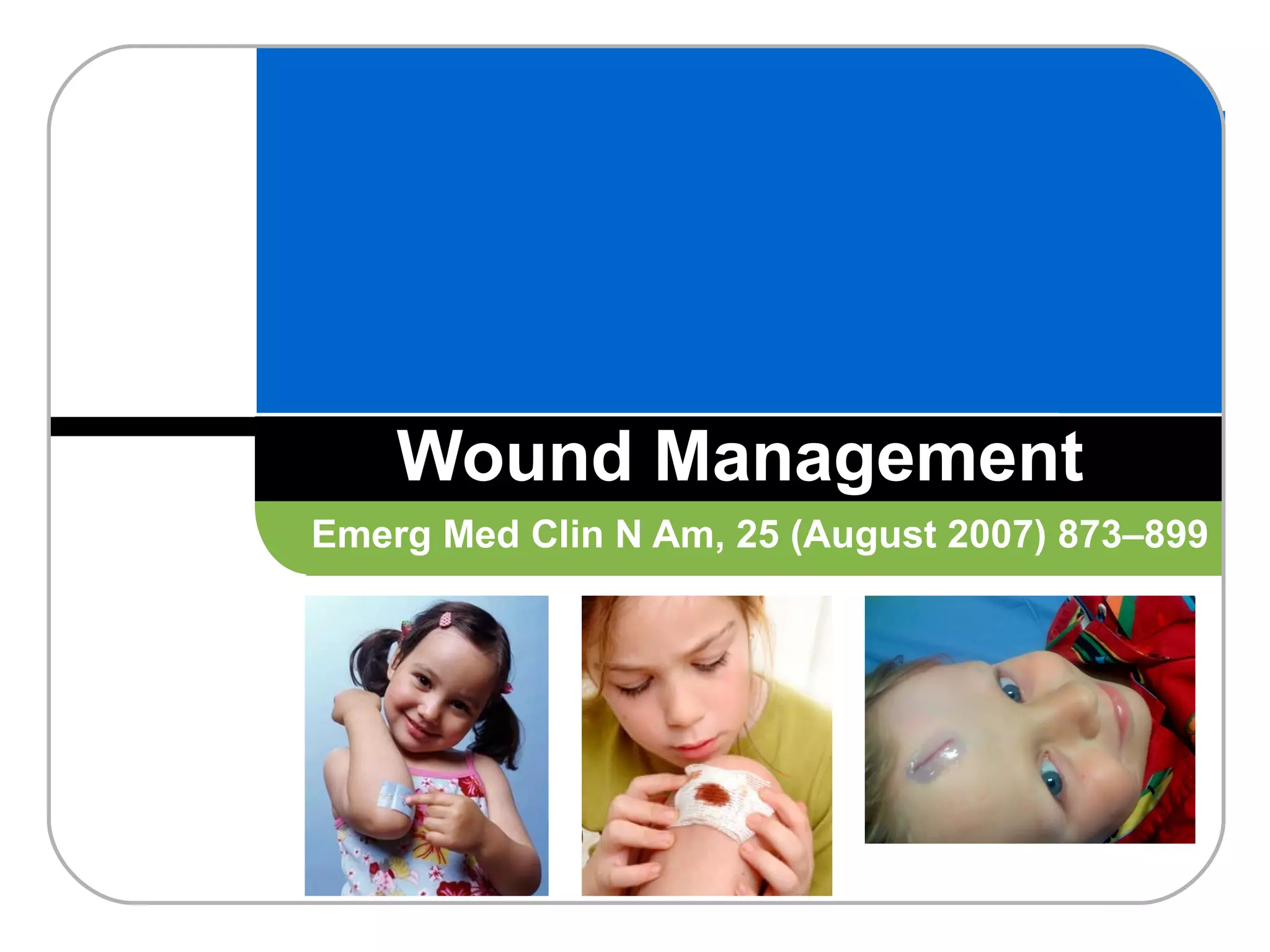 Wound Management | PPT