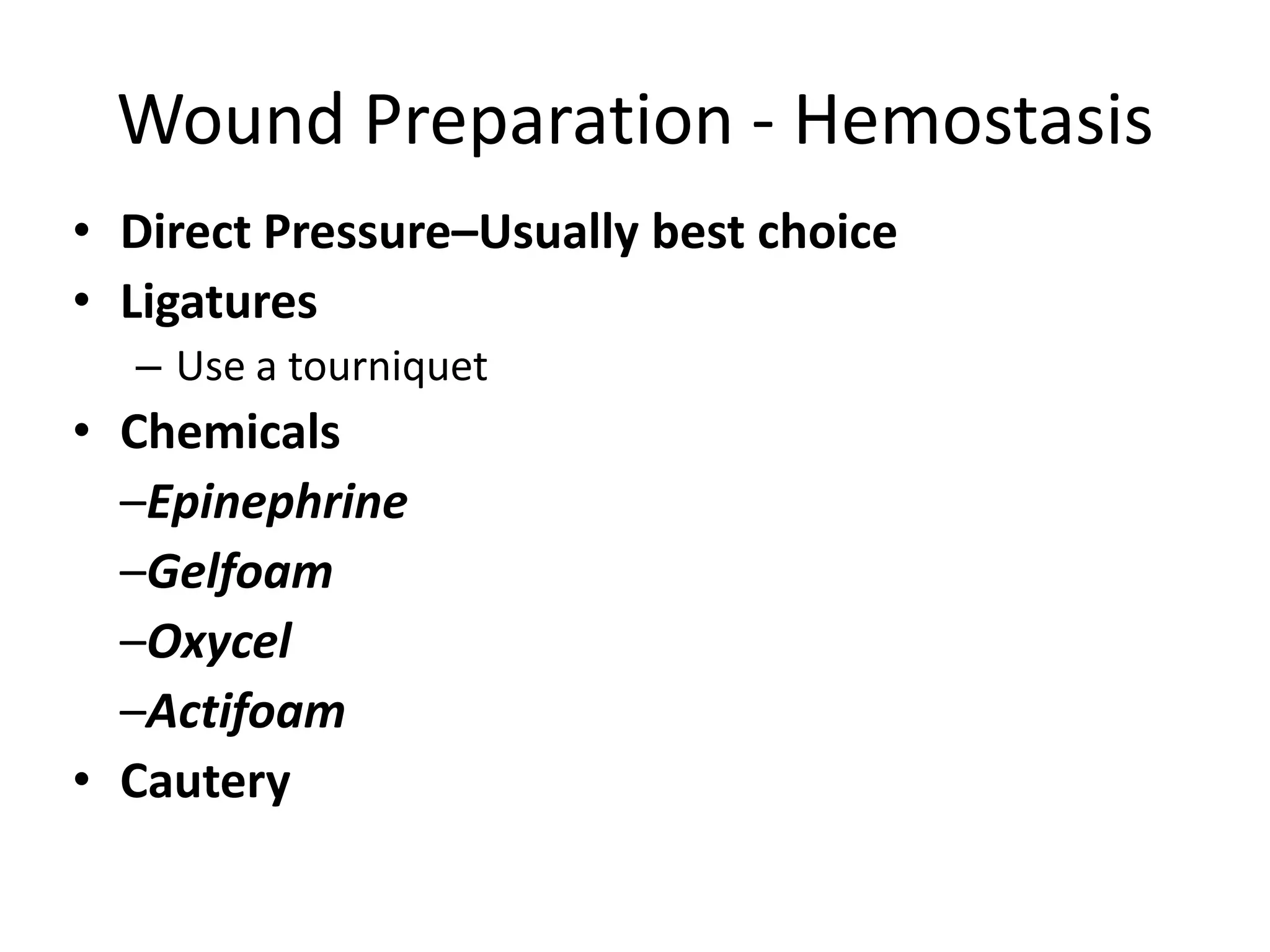 Wound management | PPTX
