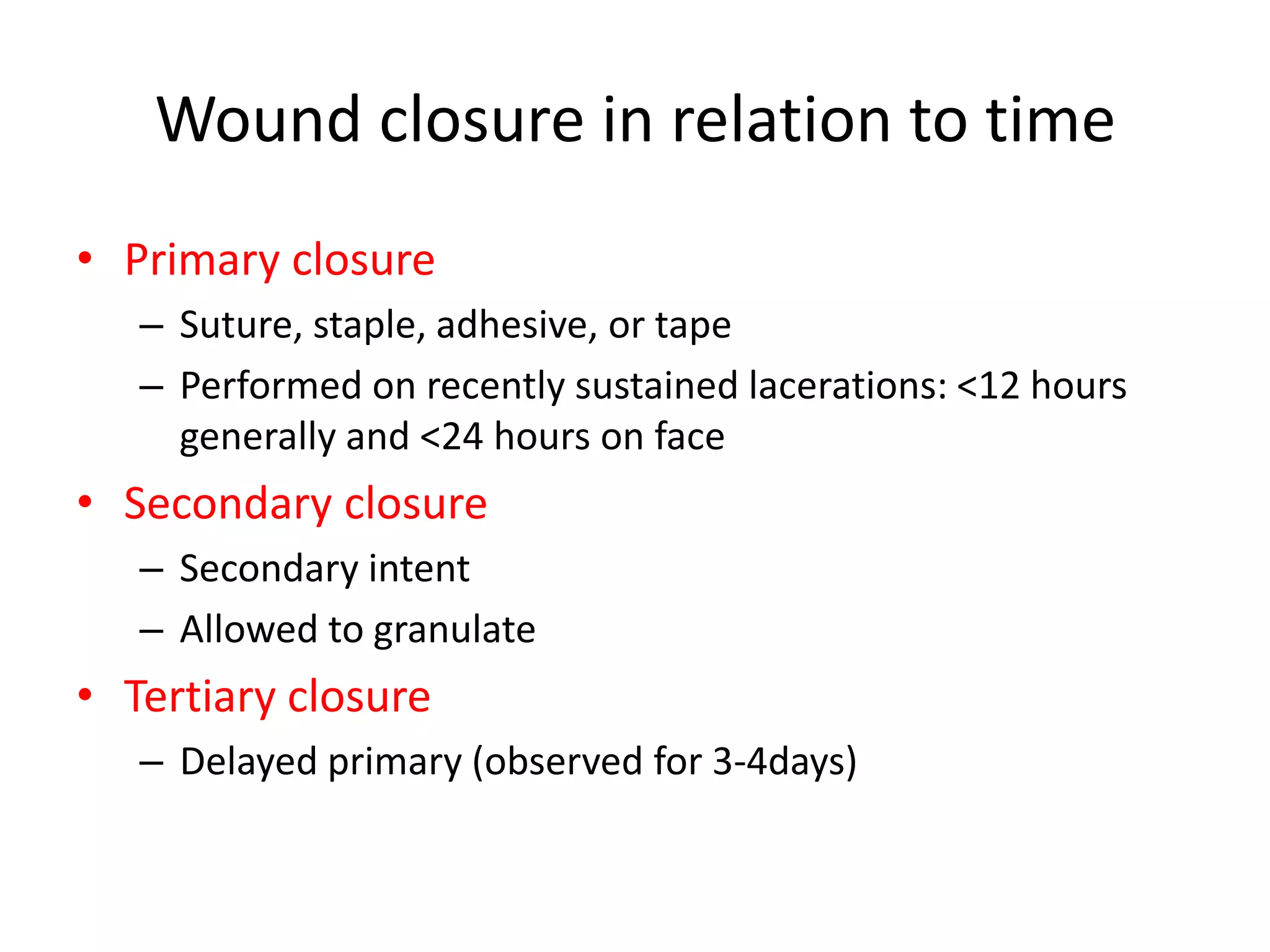 Wound management | PPTX