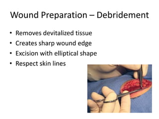 Wound management | PPTX