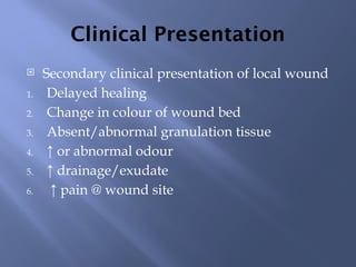 wound pathology, physiology, and management | PPTX