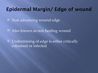 wound pathology, physiology, and management | PPTX