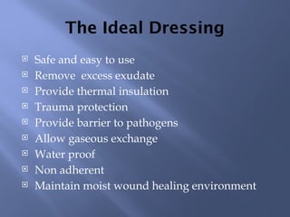 wound pathology, physiology, and management | PPTX