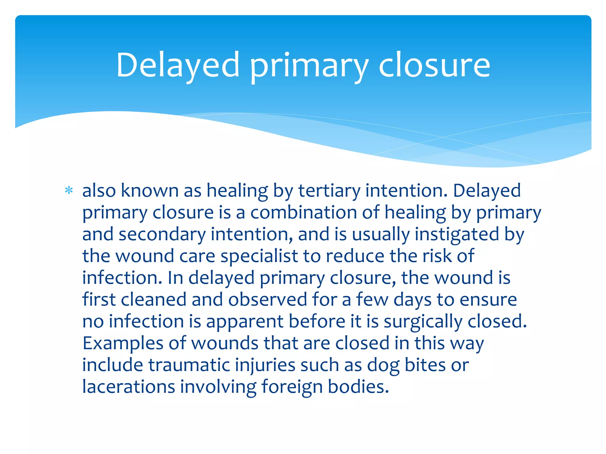 Wound management | PPTX