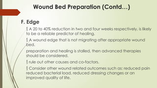 Wound Management & treament of genagrene.pptx