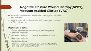 Wound Management & treament of genagrene.pptx