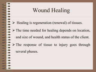 Wound management by saumya agarwal | PPTX