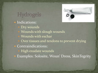 Wound management & dressings | PPTX | First Aid | Injuries