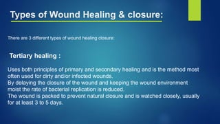 Wound managment | PPTX
