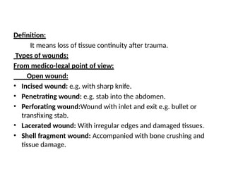 wound management and diffeeren types .pptx
