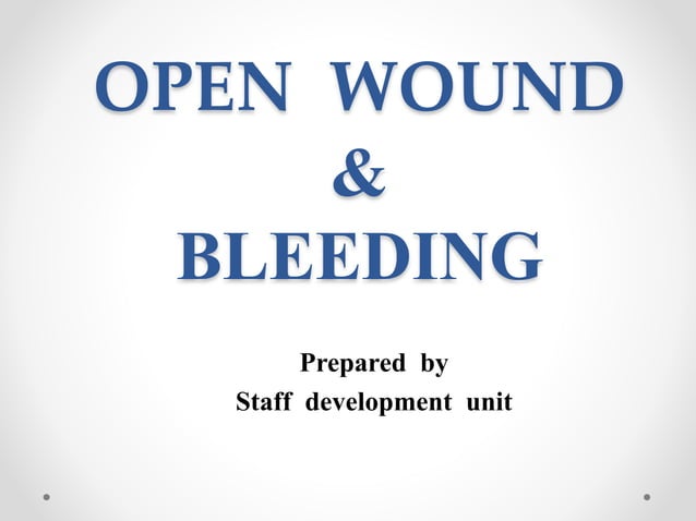 wound ppt.pptx, wound dressing , indication, types, procedure, | PPTX | First Aid | Injuries