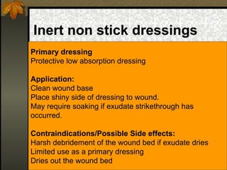 Wound products.ppt ppt | PPT