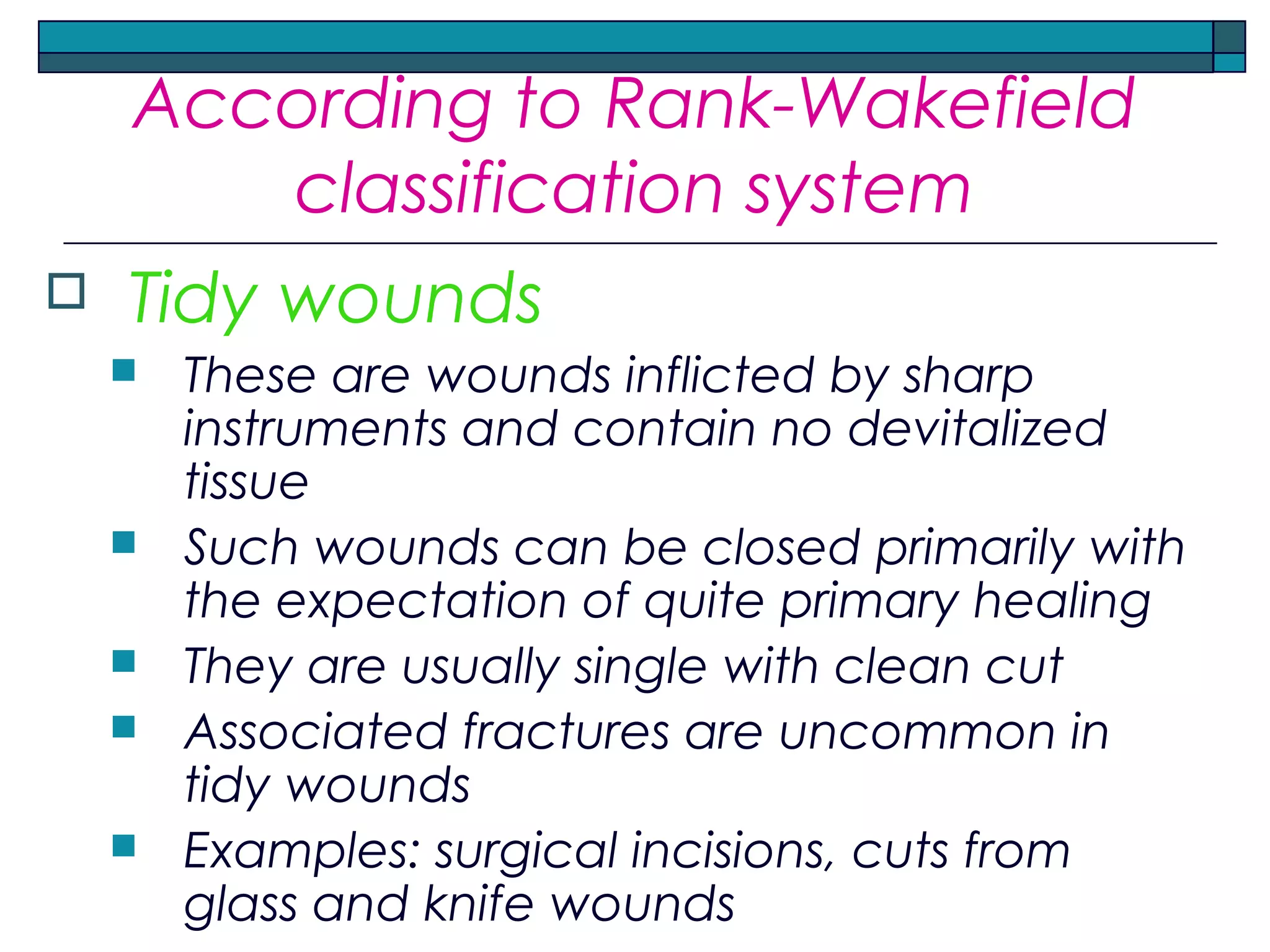 Wounds | PPT