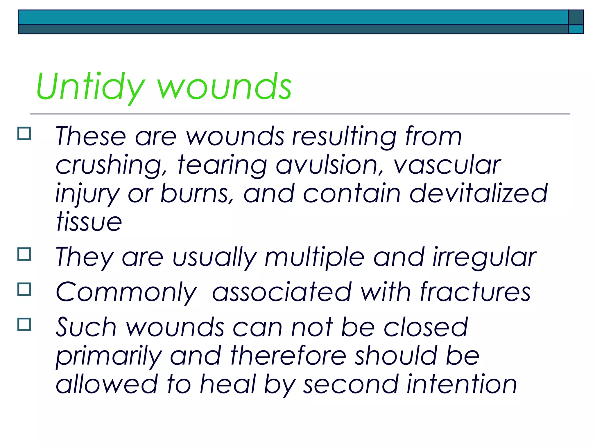 Wounds | PPT