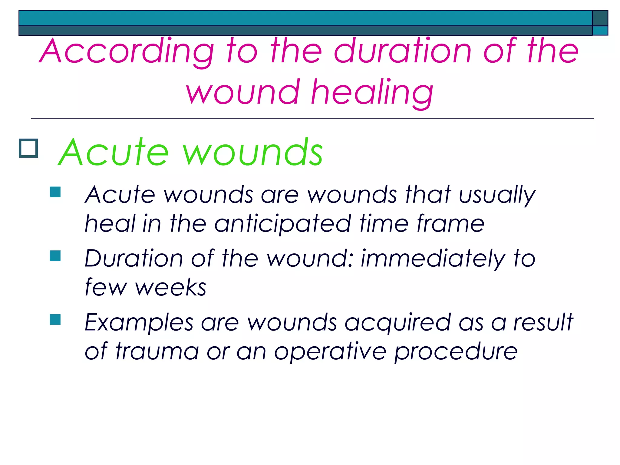 Wounds | PPT