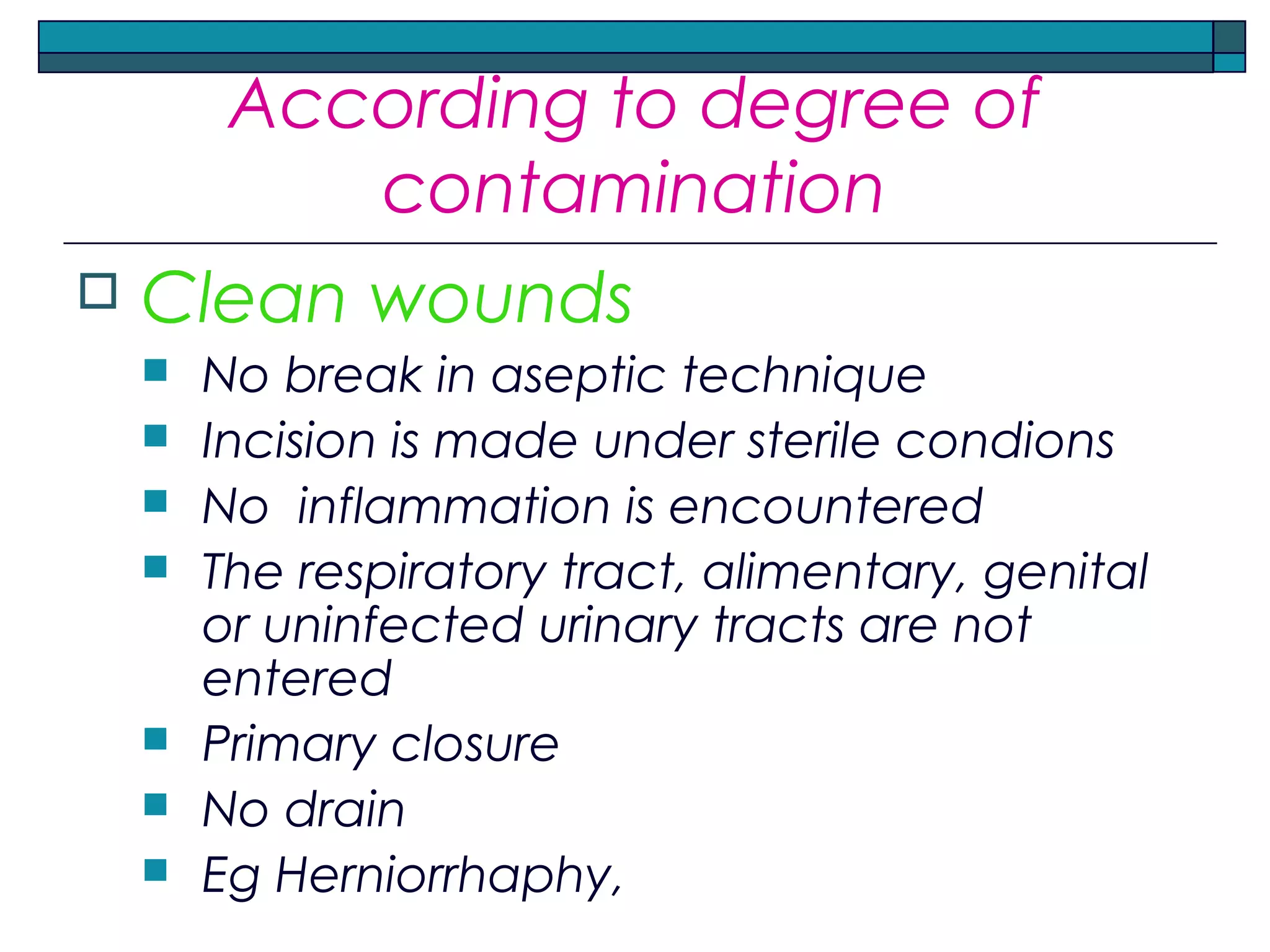 Wounds | PPT
