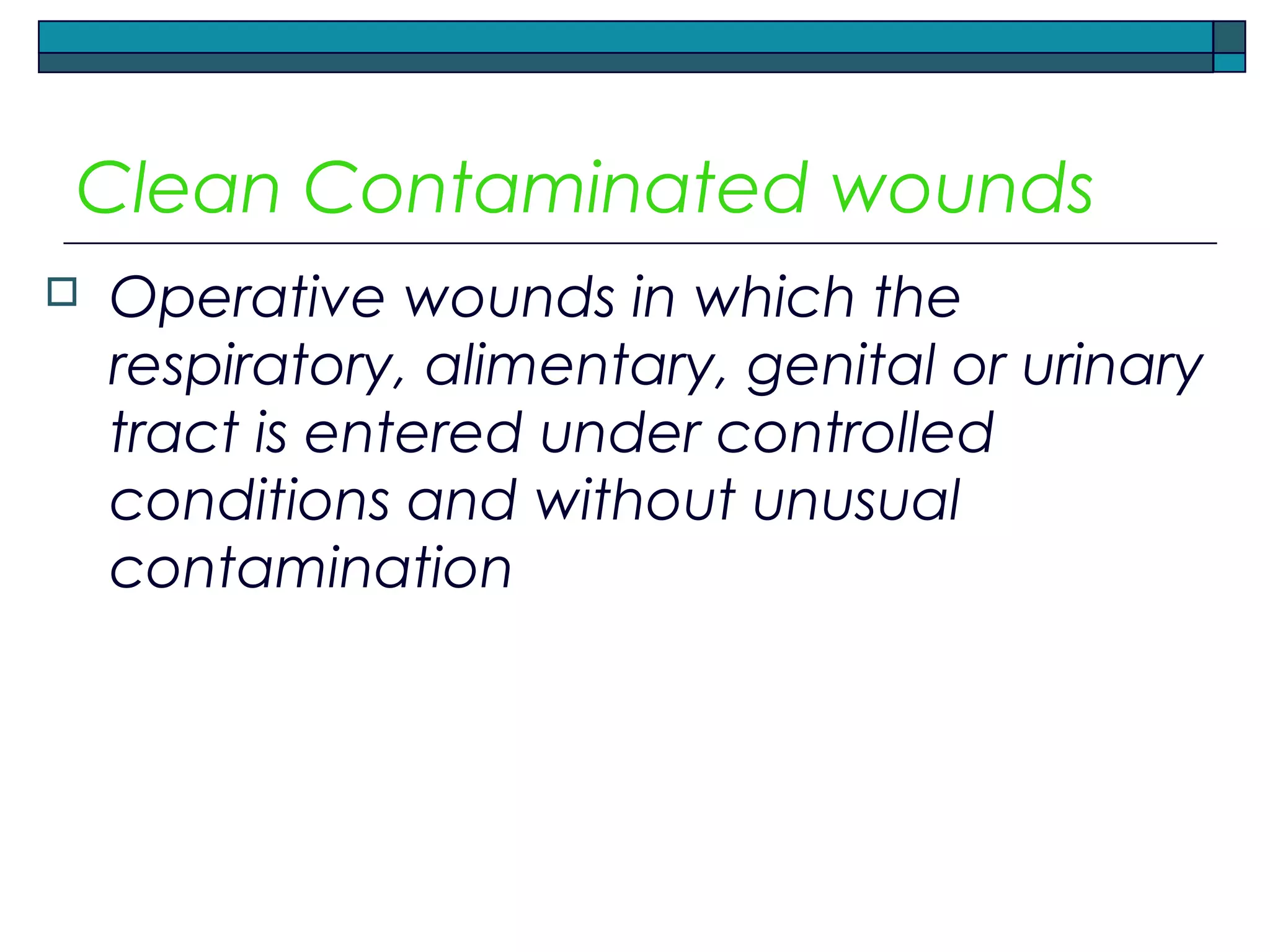 Wounds | PPT