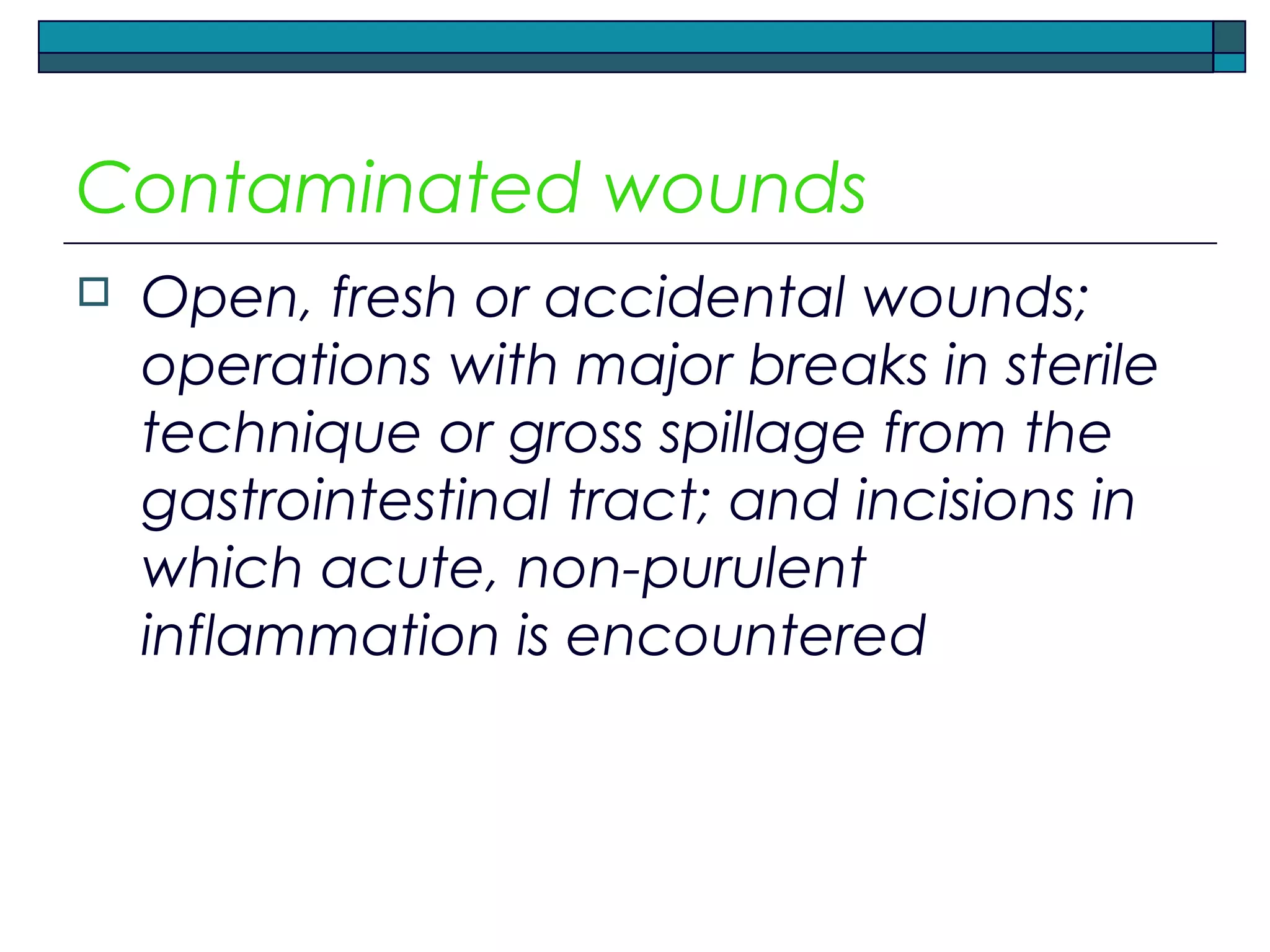 Wounds | PPT