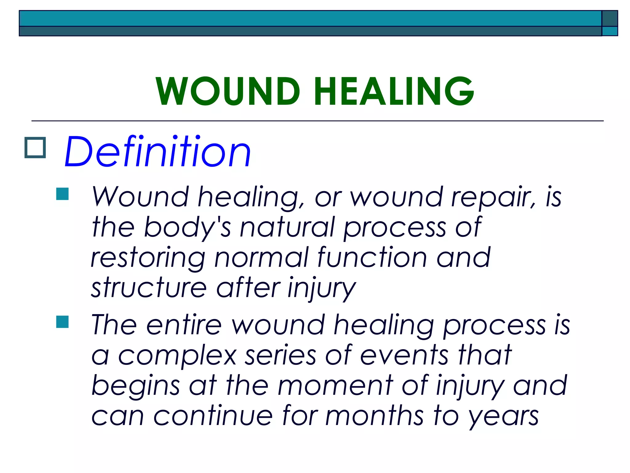 Wounds | PPT