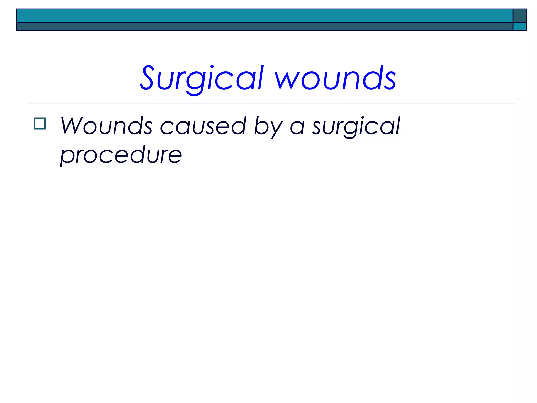 Wounds | PPT