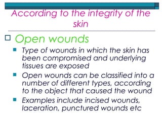 Wounds | PPT